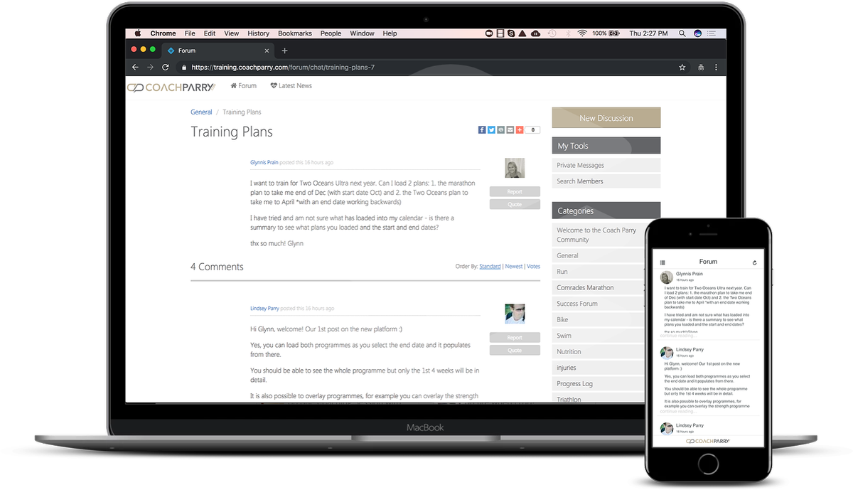 Join Coach Parry Training Club | Science-Based Running Training
